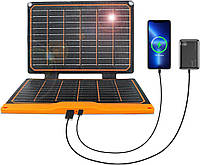 Сонячна панель портативна INTERTOOL STP PS-0001 (30 Вт) монокристалічна складана для дому, ціна ...