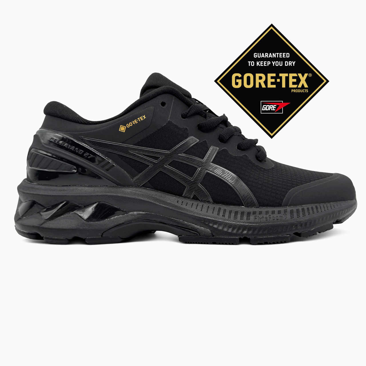 Asics Gel-Kayano 27 Black Gore-Tex 43, ціна: 2960 ₴, купити на Prom.ua