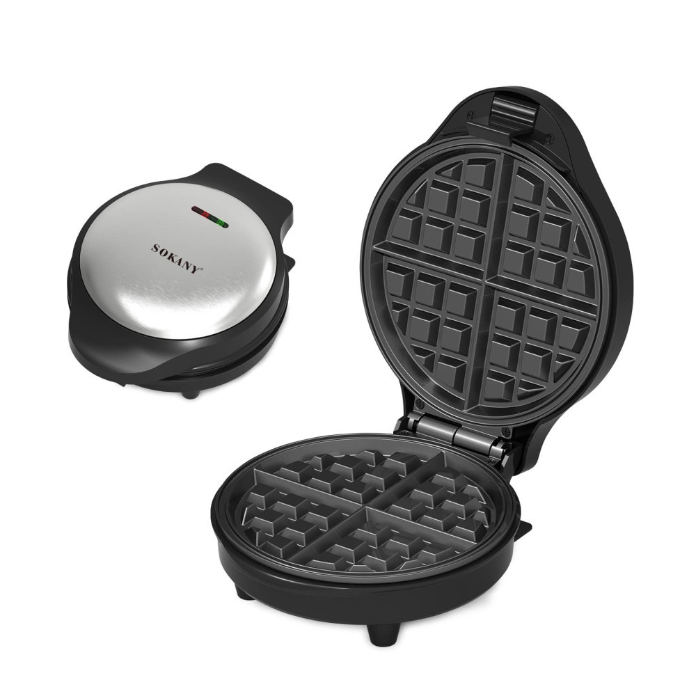 Вафельница Sokany SK-BBQ-831 портативная 750 Вт(1975150123), цена: 680 ₴, купить на Prom.ua