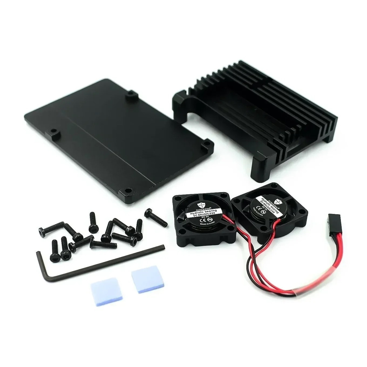 Радіаторна система охолодження для одноплатного ПК Raspberry Pi 4 Model ...