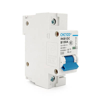 Автоматичний вимикач постійного струму CHCYZO RKB1/DC-B150, 1P, 150A ...