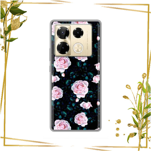 Infinix Note 40 Pro Чехол (Куст Розы), цена: 289 ₴, купить на Prom.ua