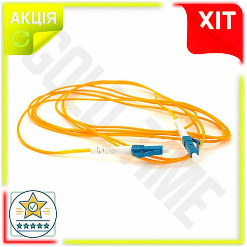 GL Патчкорд оптический LC/UPC 3.0mm 3 м LSZH кабель для интернета ...