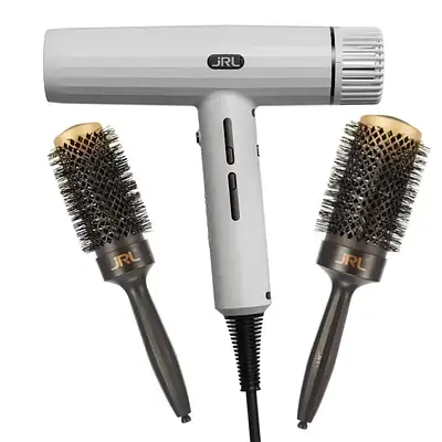 Акційний набір фен JRL Forte Pro H Black щітки JRL-BR32 та JRL-BR3 в ...