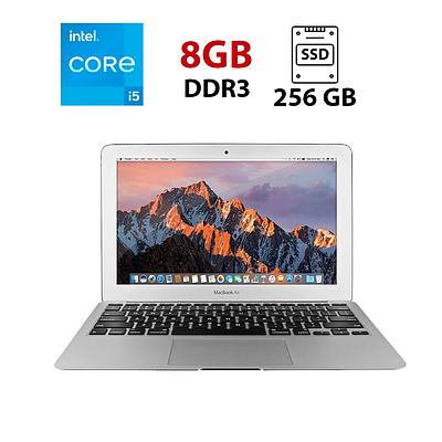 Ультрабук Apple MacBook Air 13 A1466 2017/ 13.3" (1440x900)/ Core i5-5350U/ 8 GB RAM/ 256 GB SSD ...