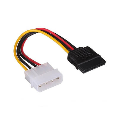 Перехідник живлення SATA (4P-1xSATA), 0.2m, Пакет dutyfree, ціна: 47 ₴, купити на Prom.ua