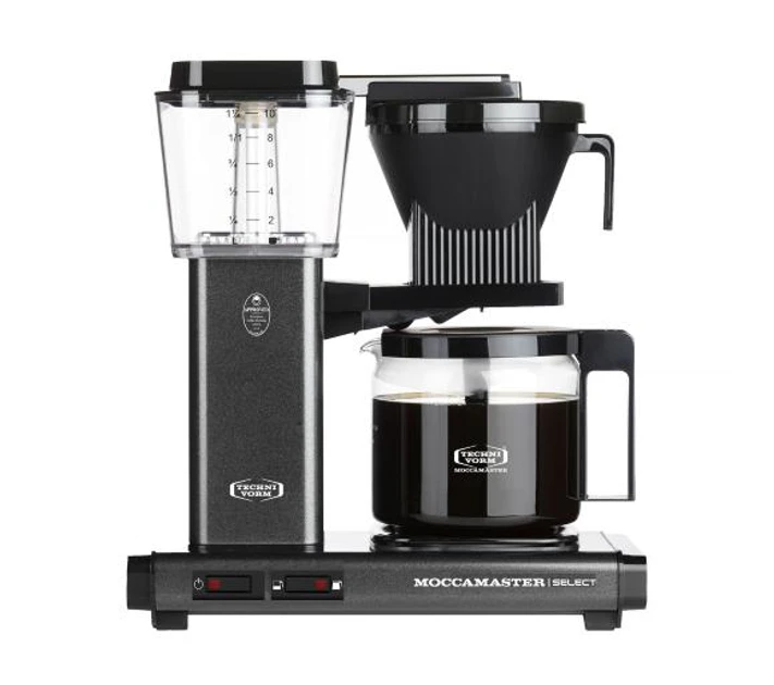 Крапельна кавоварка Moccamaster Select KBG 741 Black, фільтр-кава, 1,25 л, 1520 Вт, механічне ...