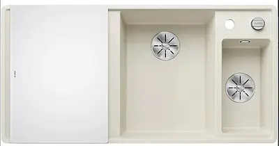 Blanco Axia III 6 S-F Silgranit Delikatny + Deska Szklana 527048, цена: 34230 ₴, купить на Prom.ua