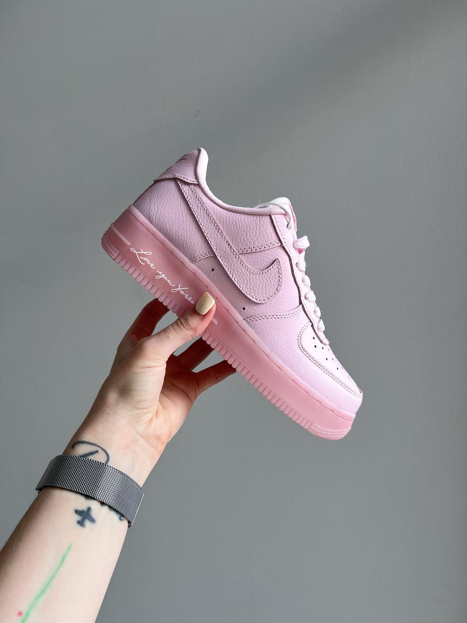 Кросівки жіночі NOCTA x Nike Air Force 1 "Love You Forever" Pink Foam ...