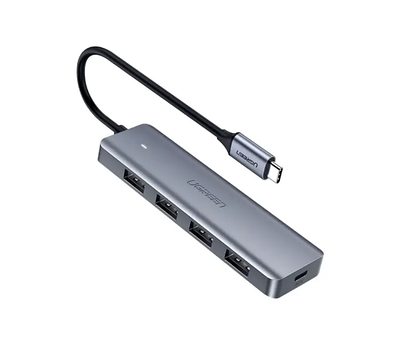 USB-хаб Ugreen CM380 6-in-2 USB-C Hub for MacBook Pro/Air Gray (80856 ...