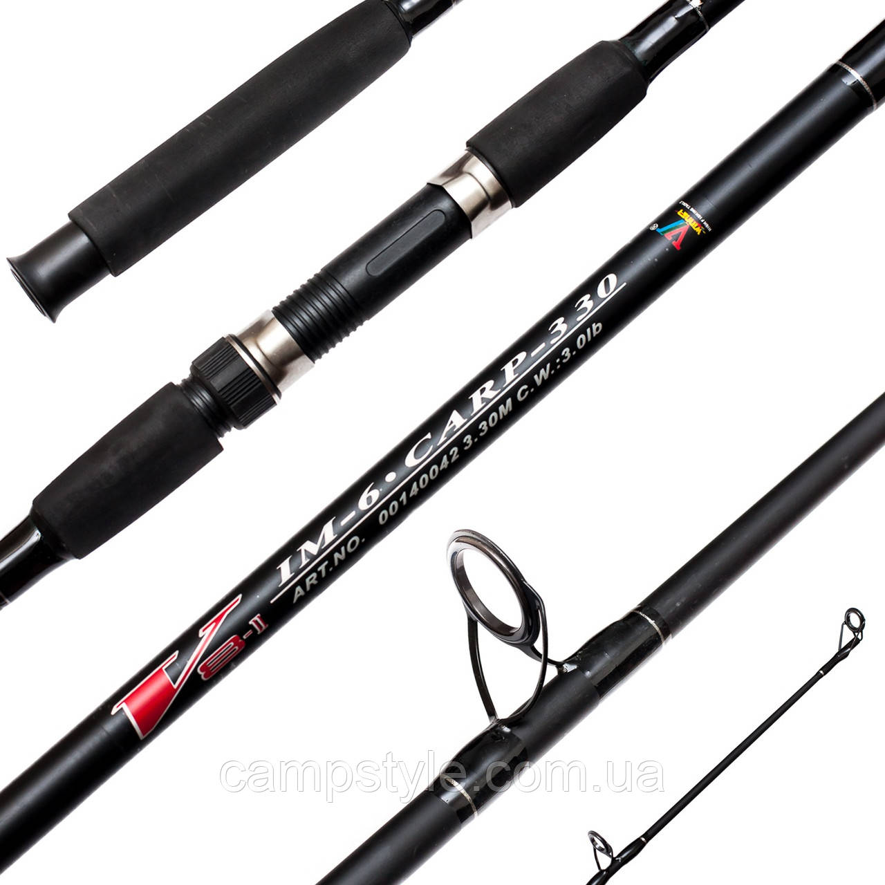 Штекерное карповое удилище Winner Carp V8 – II im6 3lb 3,3м: продажа ...