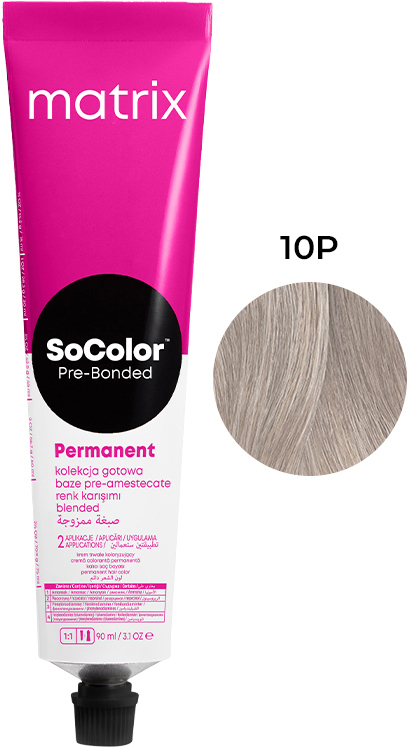 Matrix Socolor Beauty Стійка крем-фарба для волосся відтінок 10P 90мл ...