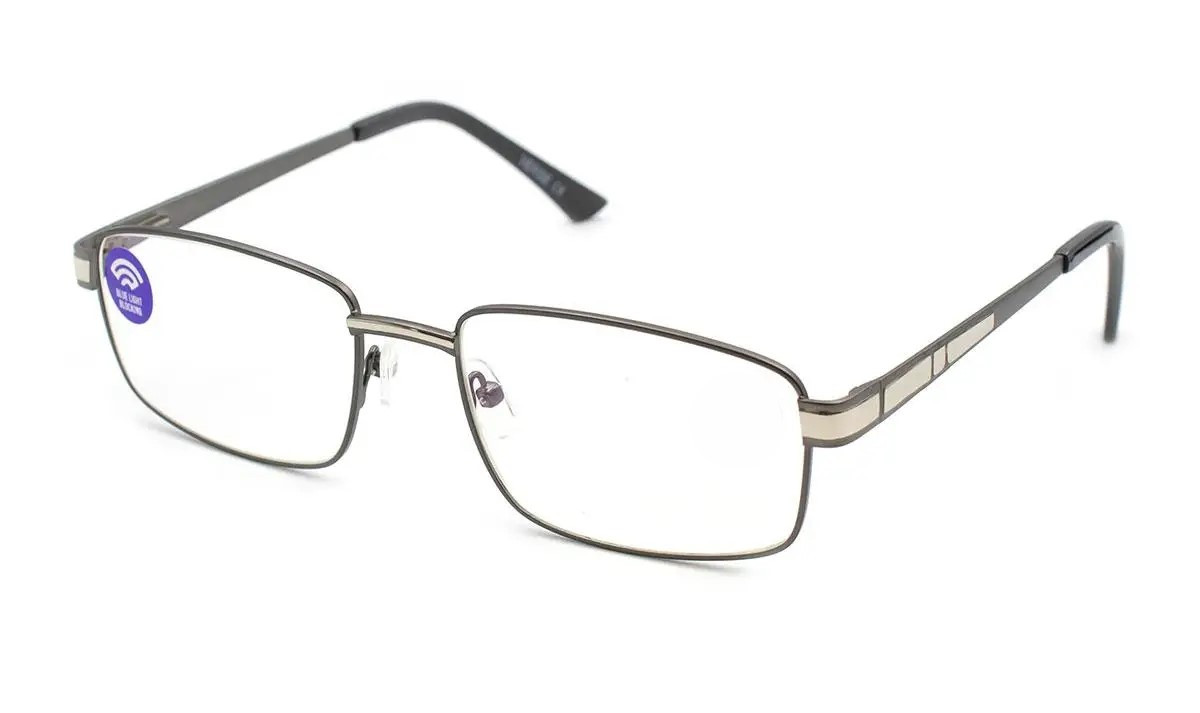 Окуляри Verse 23133-C2 Blue Blocker у металевій оправі + плюс від +0.75 до +4.0, ціна: 670 ...