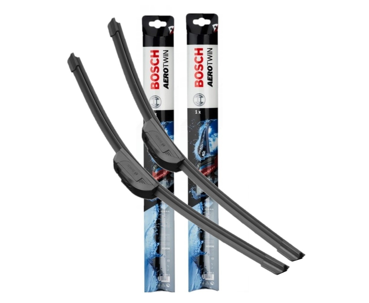 Дворники стеклоочистителя PEUGEOT Partner 2008->2018 Bosch AeroTwin ...