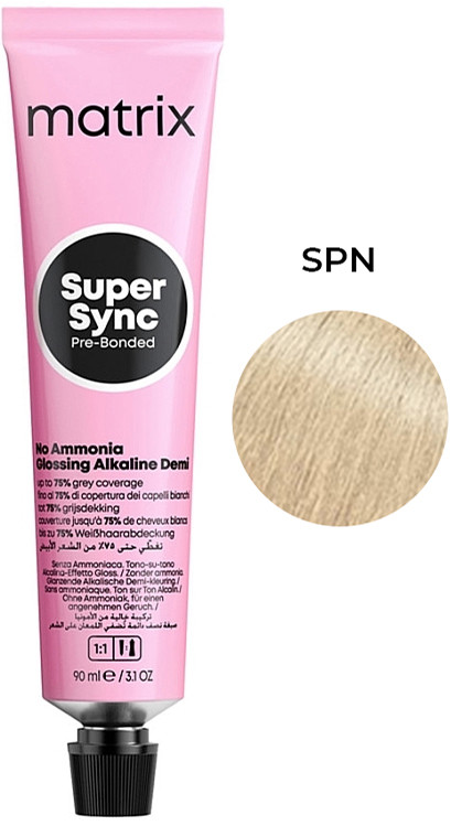 Matrix Super Sync Pre-Bonded Безаміачний барвник на лужній основі ...