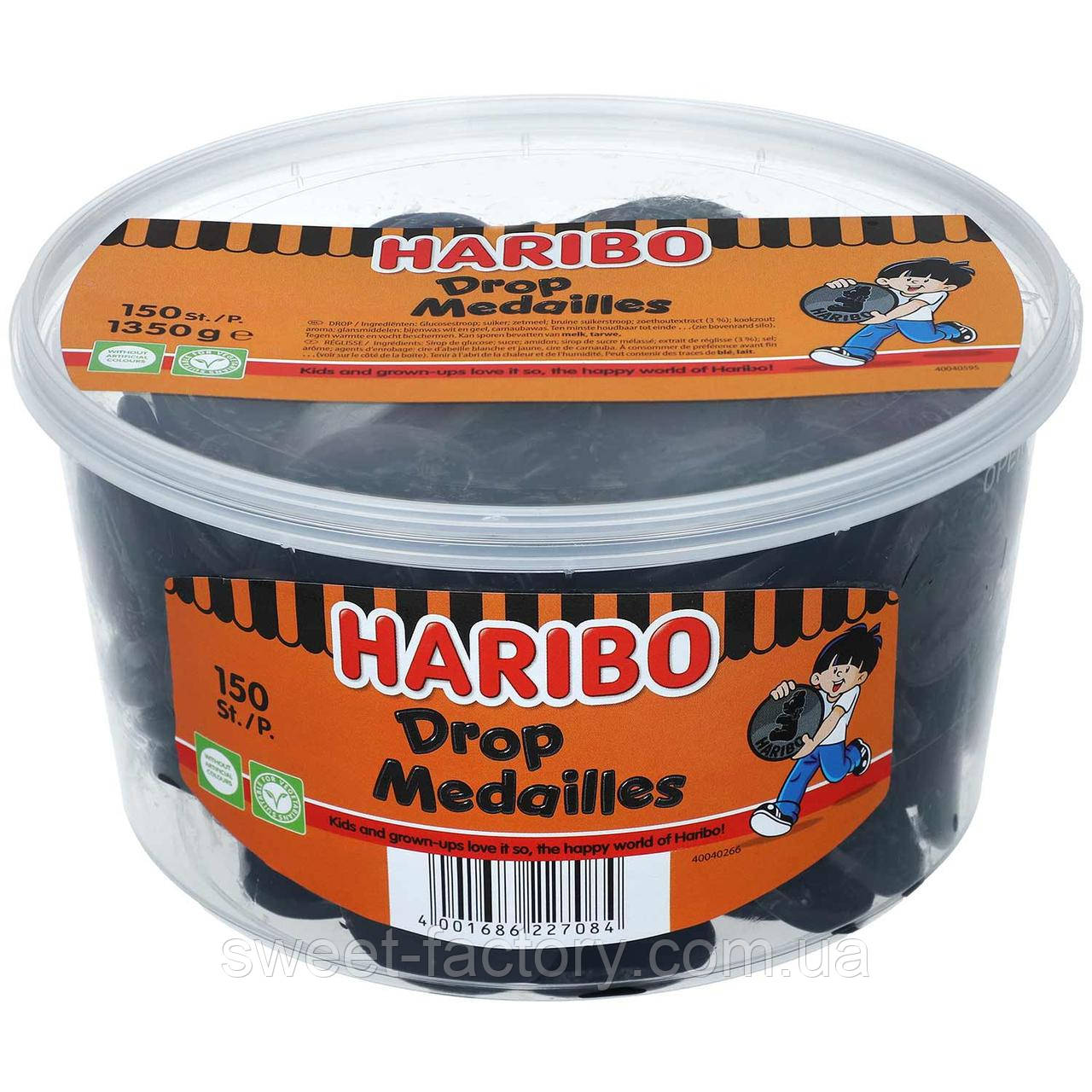 Лакричні цукерки Haribo Drop Medailles 1350g: продаж, ціна у Чернігові ...