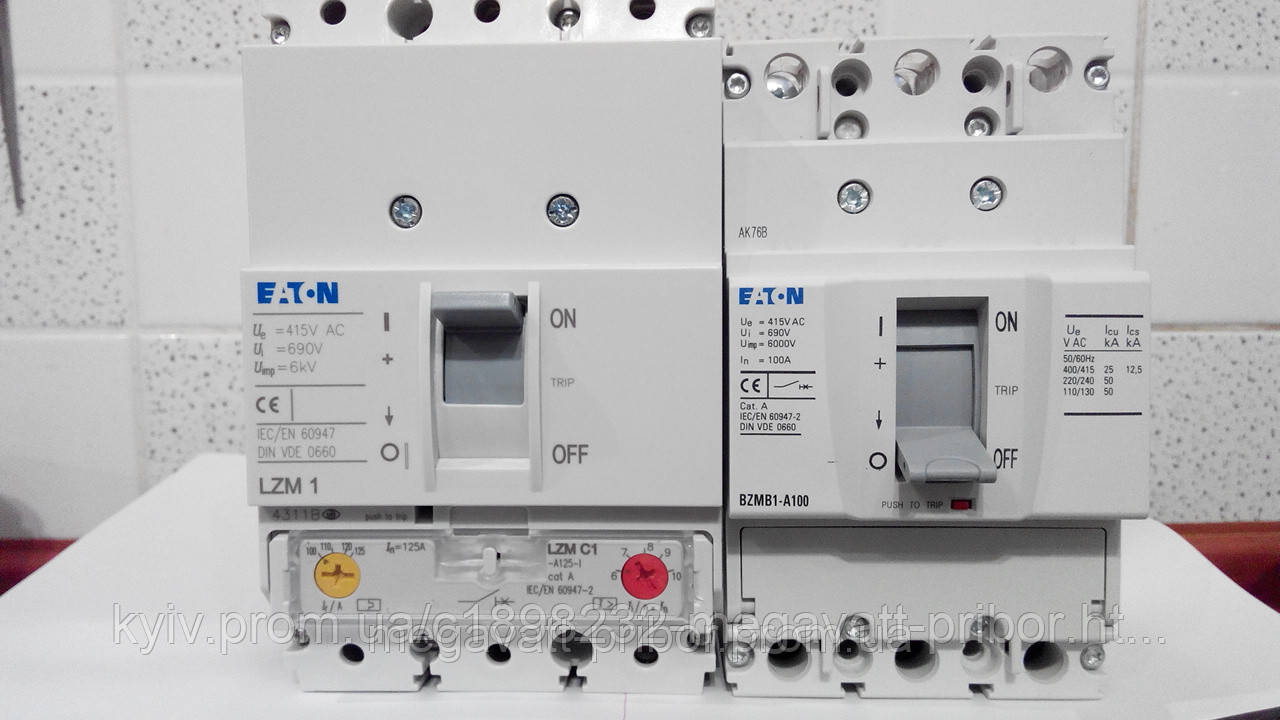 Купить Выключатель EATON LZM1 125 A, цена 2300 грн — Prom.ua (ID#32400336)