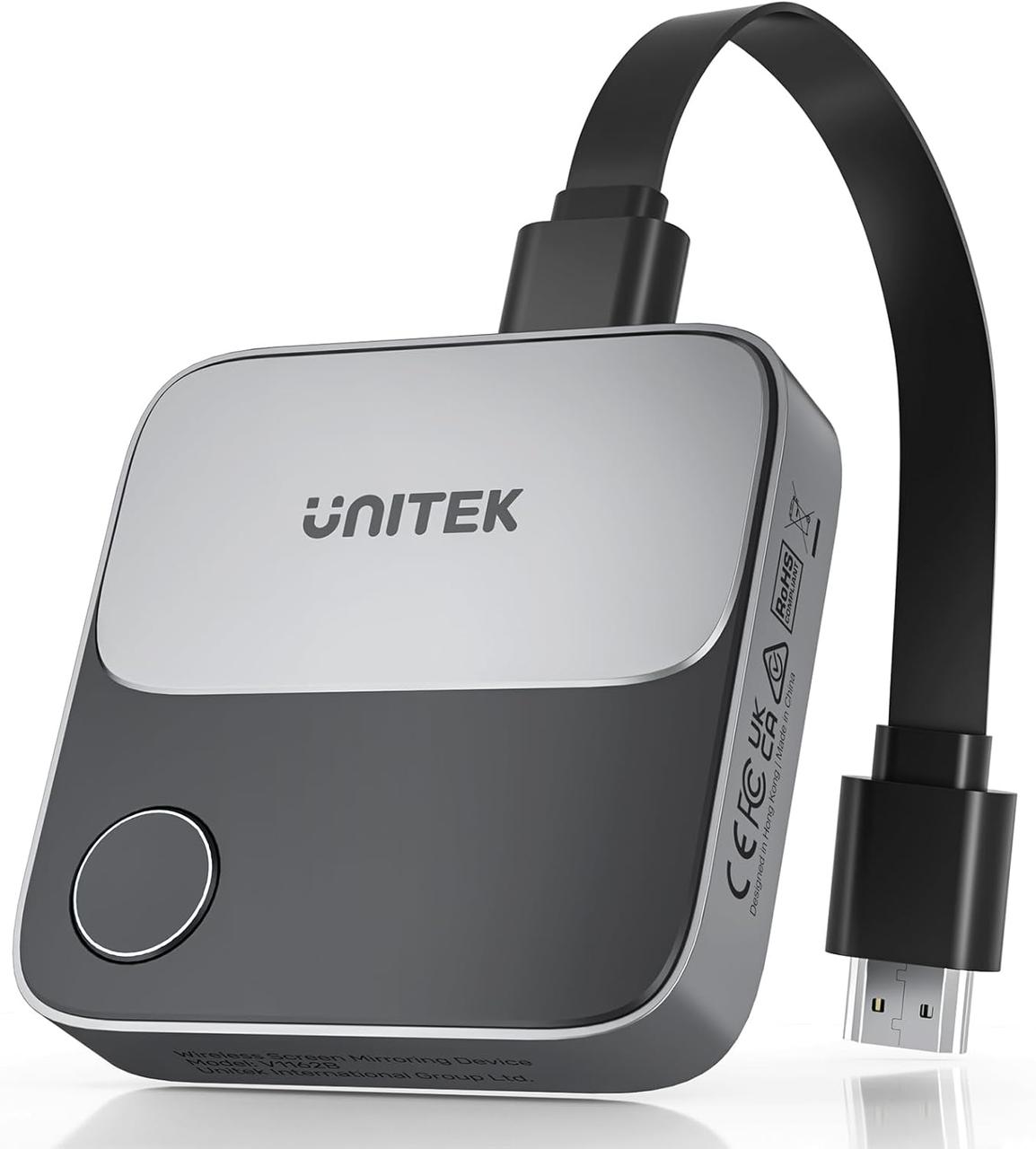Бездротовий HDMI-адаптер Unitek для потокової передачі 4K відео з Mac ...