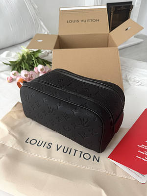 Louis Vuitton Dopp Kit Toilet Pouch Black, цена: 3920 ₴, купить на Prom.ua