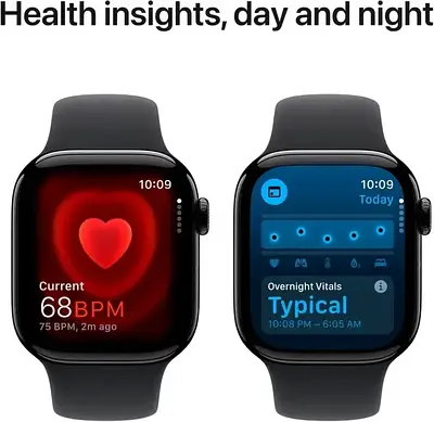 Смарт-часы Apple Watch Series 10 GPS 46mm Jet Black Aluminum Case w ...