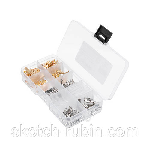 Коннектори обтискні, 150 шт., для автомобільної електропроводки INTERTOOL TC-9005, ціна: 145 ...