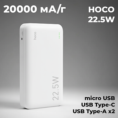 Павербанк UGREEN 10000mAh 55W Power Bank для телефону та планшета со ...