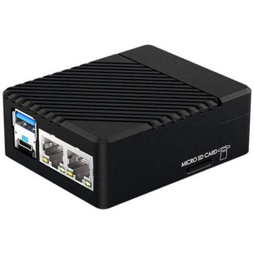 Базовая плата Mini Dual Gigabit Ethernet для Raspberry Pi CM5 с ...