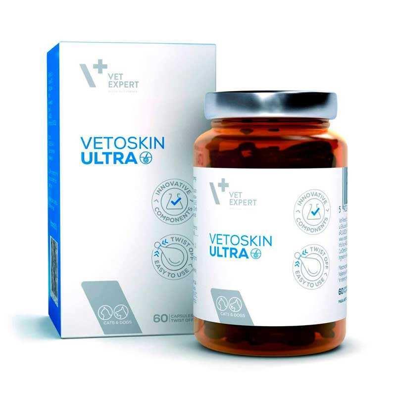 Капсули VetExpert VetoSkin Ultra ВетоСкін Ультра для комплексної ...