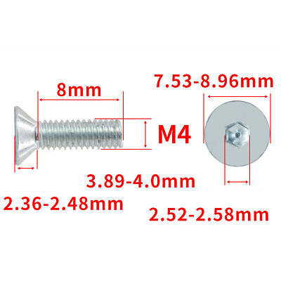 Винт M4x10, Gr.4.8 | 86585706, ціна: 28 ₴, купити на Prom.ua