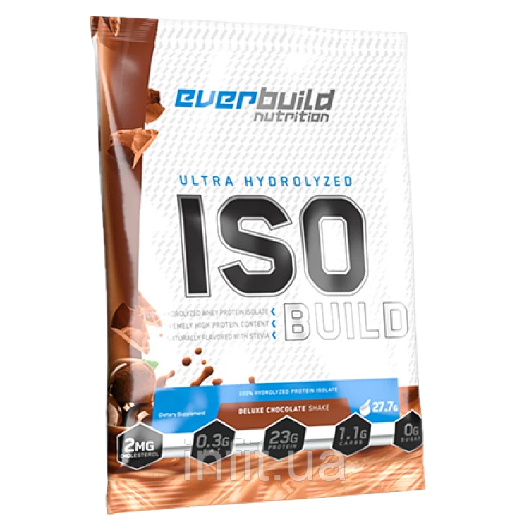 Гідролізований ізолят сироваткового білка (пробник) Everbuild Nutrition ...