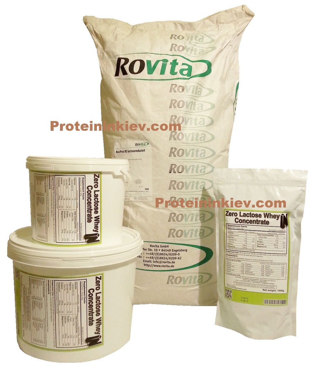 Купить Rovita Roviprot 80 LF Proteininkiev- безлактозный немецкий ...