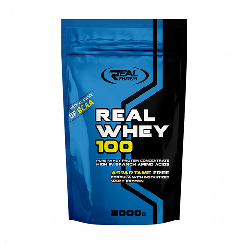 Сироватковий протеїн Real Whey 100 Real Pharm 2000 грам, ціна — Prom.ua ...