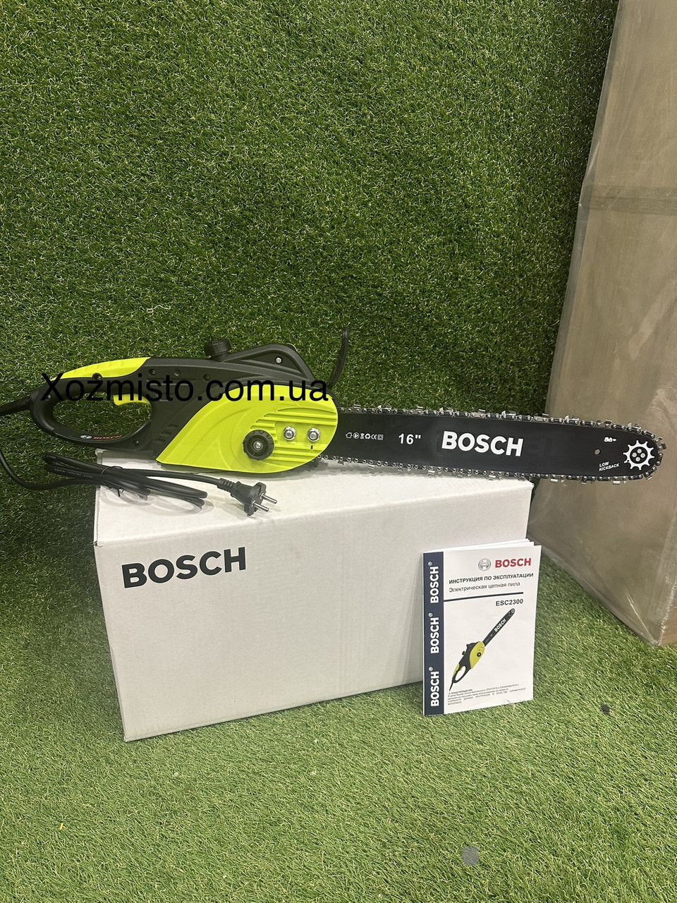 Електрична пила Bosch ESC 2300 (2,3 кВт шина 40 см) Електропила Бош ...