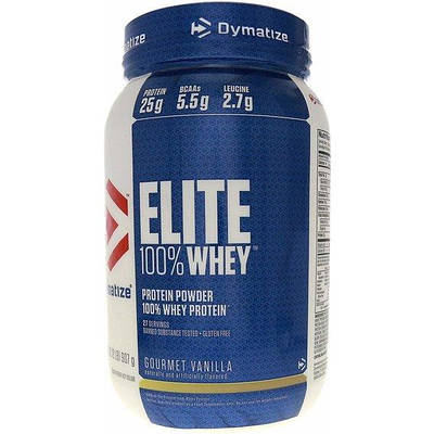 Протеин Dymatize Elite 100% Whey Protein 907 g (Cookies cream), цена: 1922 ₴, купить на Prom.ua