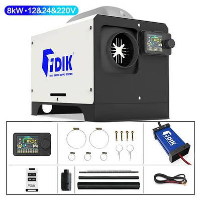 Дизельний обігрівач FDIK 5 кВт. 12/220вт Penguin 2 з пультом, ціна ...