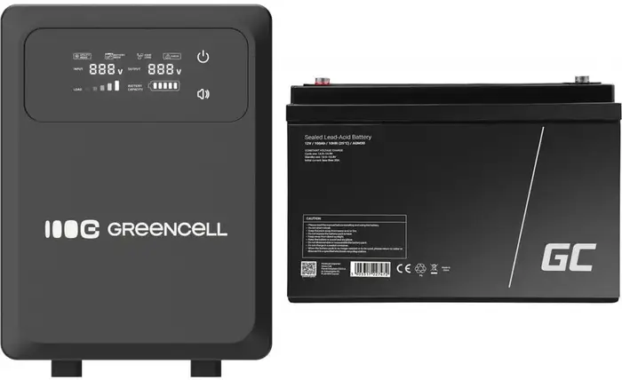 Джерело безперебійного живлення (ДБЖ) Zestaw: Блок живлення Green Cell ...