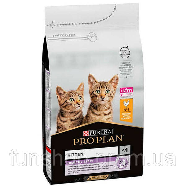 Сухой корм для котят Purina Pro Plan Original Kitten Chicken с курицей ...