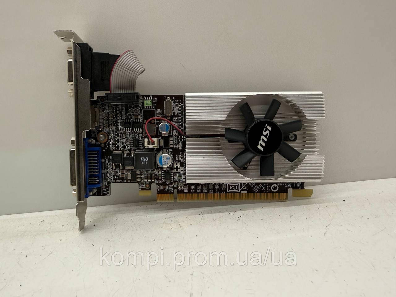 Купити Відеокарту бу MSI GeForce G210 1GB (GDDR3,64 Bit,HDMI,PCI-Ex,Б/у ...