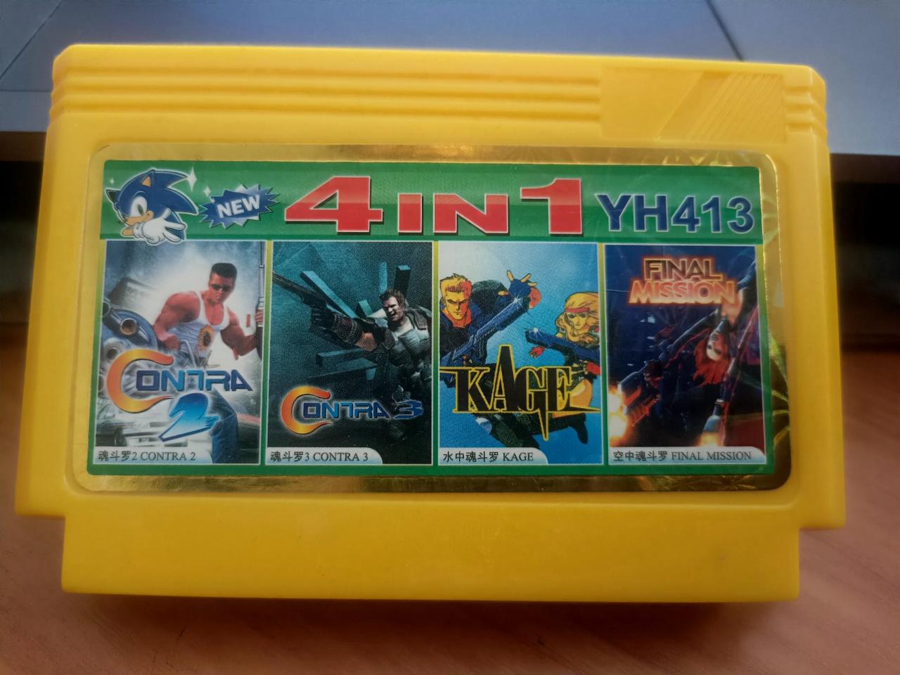 Збірник Ігор Dendy 4 in 1 Super Contra (2), Contra Force (3, 6), Final ...