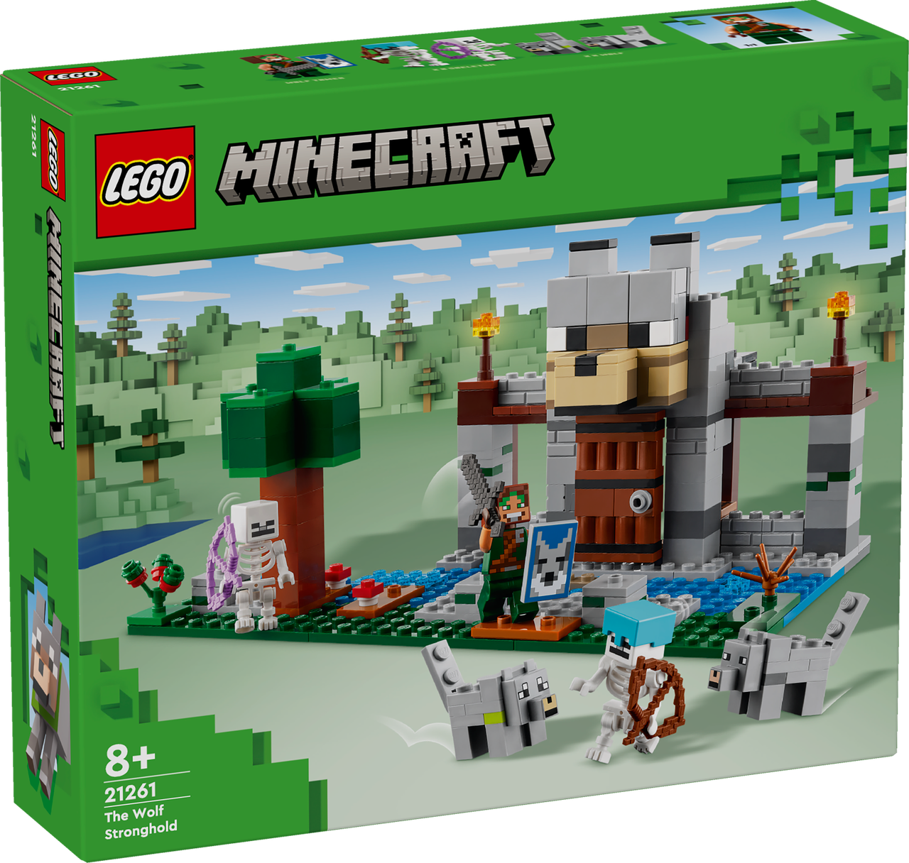 LEGO Minecraft Вовк із Цитаделі 21261, ціна: 1445 ₴, купити на Prom.ua