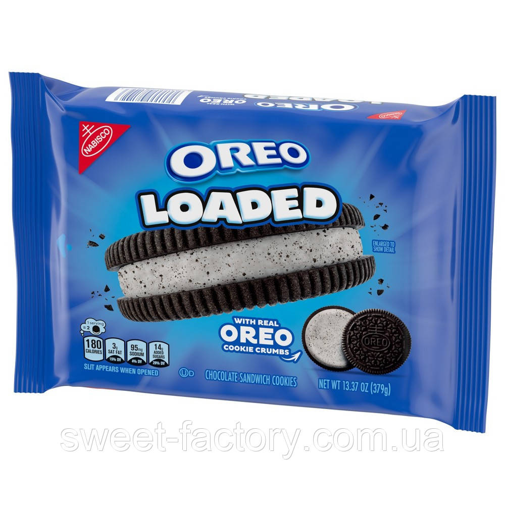 Печенье Oreo Loaded Cookies 379g: продажа, цена в Чернигове. Печенье и ...