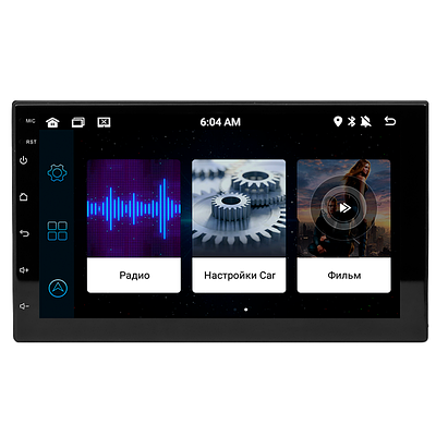 Магнітола 7" 2 din Lesko 7003A 2/32 Андроїд сенсор Wi-Fi GPS Блютуз Підтримка камери заднього ...