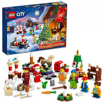 Рождественский календарь LEGO City 60352, цена: 1800 ₴, купить на Prom.ua