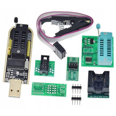 SPI кліпса SOP16 для програматора з адаптером DIP16, ціна: 185 ...