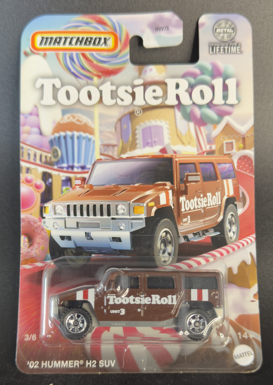 Tootsie Roll 02 Hummer H2 SUV колекційна машинка Matchbox, ціна: 250 ...
