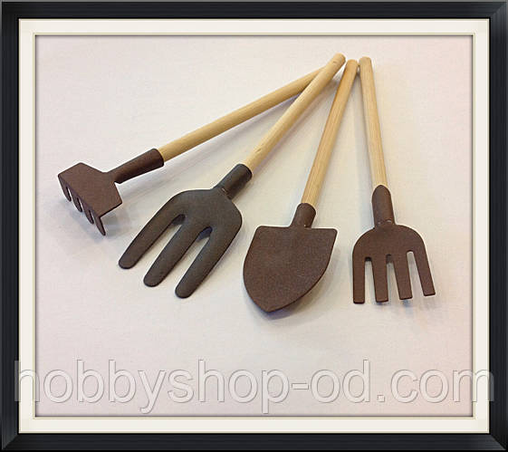 Набор садовых инструментов (декоративный), цена — Prom.ua (ID#32553677)