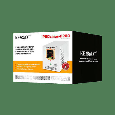 ДБЖ KEMOT PROsinus-1000-LFP4 інвертор 12V 230V 1000VA 700W чиста ...