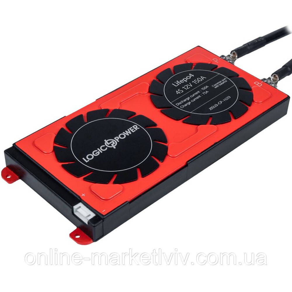 Купити Плата BMS 12V, 75A, АКБ LP LiFePO4, 4S Dis 150A Ch / Система керування акумуляторами у ...