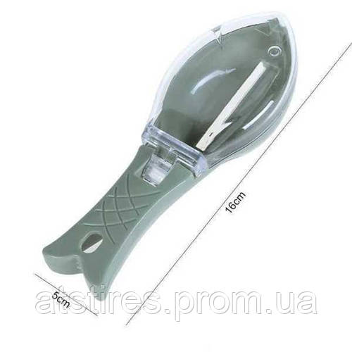 Рибочистка Killing-fish knife Сіра, ціна: 98 ₴, купити на Prom.ua