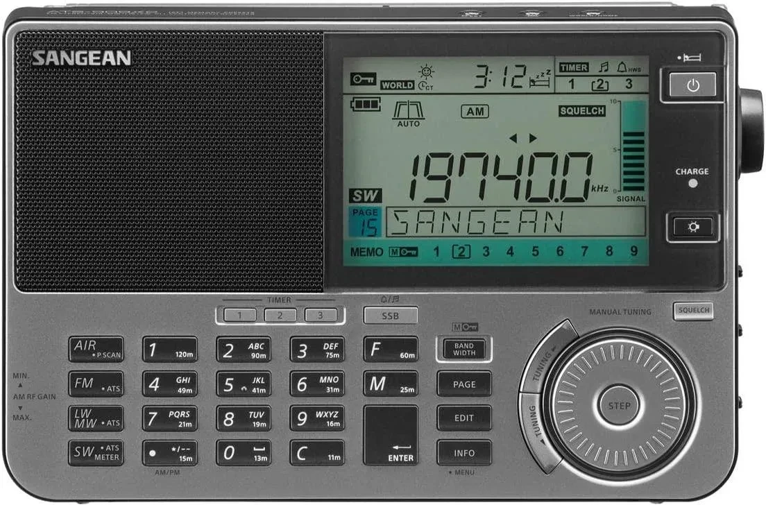 Радіоприймач Globalne Sangean ATS-909X2 LCD FM SW AM 3W, ціна: 22200 ...